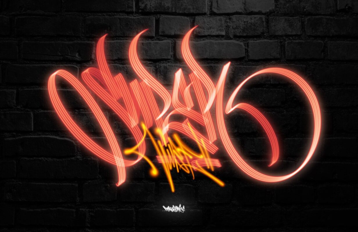 55+ Procreate Neon Brushes - Special Effects for Lettering - TORUS 1