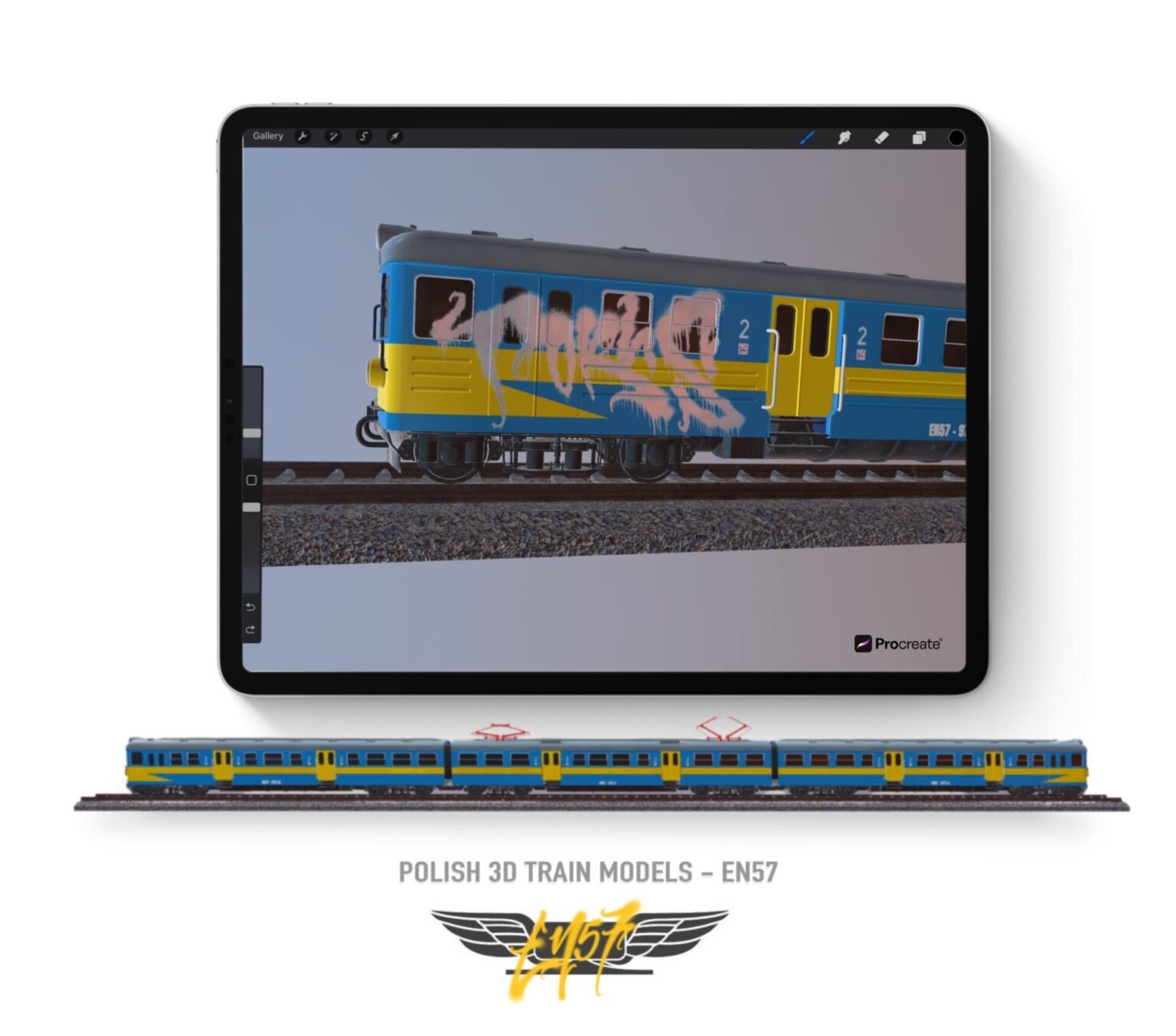 EN57 - Polish 3d Train Models . - TORUS 1